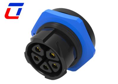 China Conector circular de 5 pines a prueba de agua 30A IP67 Conectores circulares en venta