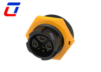 China Push Lock Wire To Board Multi Pin Connectors Waterproof 3+4 Pin For Power Signal for sale