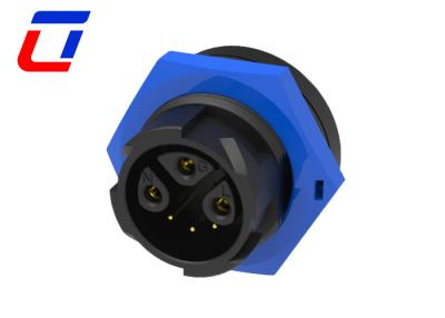 China Multi Pin Circular M19 Waterproof Connector 3+3 Pin Signal And Power Connectors for sale