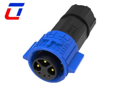 China Multi Pin Circular M19 Waterproof Connector 3+3 Pin Signal And Power Connectors for sale