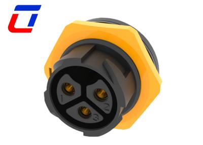 China 50A Conector à prova d'água exterior IP67 600V 3 pin Conector homem para mulher à venda