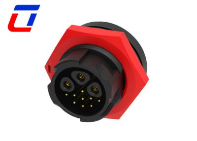 Cina Maschio femmina 12 pin IP67 connettore impermeabile 9 pin Industrial Plug And Socket in vendita