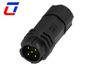 China Conector LED à prova d'água 10A 5 pin M19 Conectores de fio de iluminação de paisagem à venda