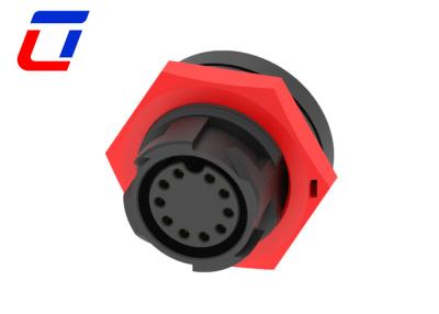 China Rood M19 IP67 waterdicht aansluiting 10 pin man vrouwelijk waterdicht kabel aansluiting Te koop