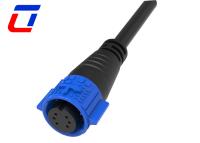 China Quick Lock 6 Core Waterproof Cable Connector M19 Ip67 Panel Mount Connector for sale