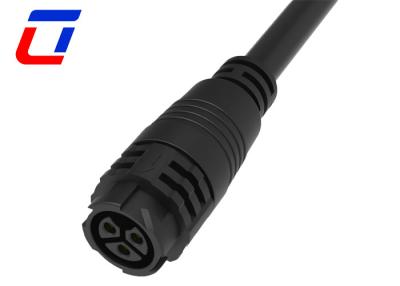 Cina 20A Sistema di blocco a spinta di corrente nominale M19 connettore a cavo modellato a potenza impermeabile in vendita