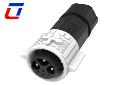 China 15A Stromsignal 3+4 Pin Wasserdicht Männlich 7 Pin Stecker Weiblich Panel Mount Stecker zu verkaufen