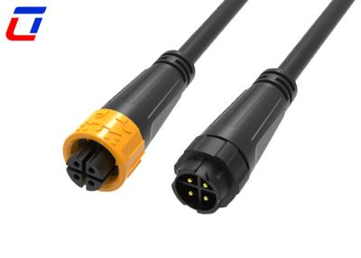 China M16 4 pin 300V conector de energia à prova d'água Fêmea para Homem à venda