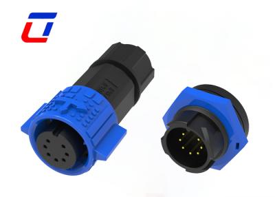 China 7 Pin Male Female Connector M19 Wire To Board  Outdoor Connectors for sale