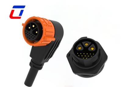 China 16 Pin Male Female Connector M25 Multi Pin Quick Release Socket Solar Connectors for sale