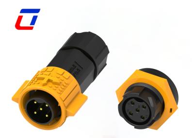 China 5 Pin Electrical Male Female Connectors M19 High Current Wire To Board Connector for sale