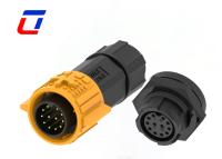 China 300V 12 Pin Plug And Socket M19 Quick Lock Waterproof Connector IP67 for sale