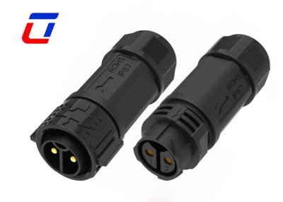 China 50A M25 2 Pole Waterproof Connector Industrial Quality Power Quick Connectors for sale