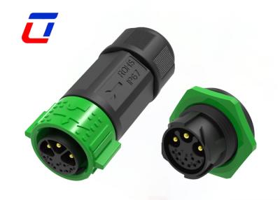 China M25 3+13 Pin IP67 Waterproof Connector Quick Release Multi Pin Connectors For Solar for sale