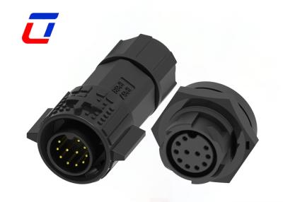China 11 Pin M19 Circular Connector Panel Mount IP67 Connectors Waterproof Automotive for sale