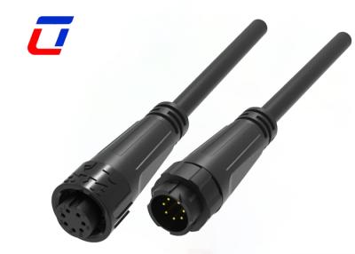 China 5A Male Female Cable Connector M16 7 Pin Industrial Data Connector Types for sale