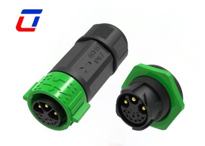 China PA66 M25 12 Pin Plug And Socket Quick Lock IP67 Multi Pin Connector For New Energy for sale
