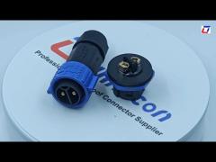 2 Fase 50A Conector à prova d'água de ligação à água de 500 V M25 8 Gauge