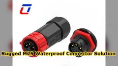 M25 Waterproof Connector Rugged Industrial Power Solution