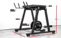 China Muscle Leg Exercise Strength Training Equipment Press Plate Loaded Reverse Hyper Machine for sale