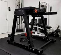 China Muscle Leg Exercise Strength Training Equipment Press Plate Loaded Reverse Hyper Machine for sale