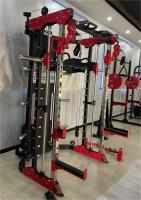 China Multi-Functional Power Squat Rack Smith Machine The Ultimate Choice for Body Building for sale