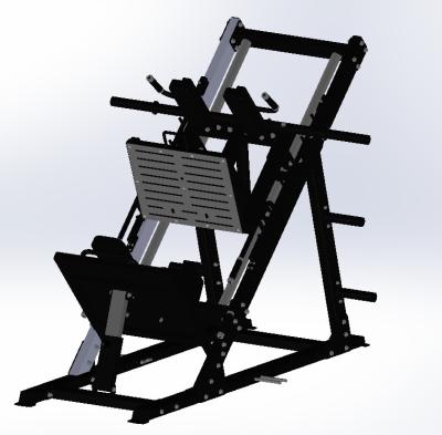 Cina Medium Loader Plate Loaded Leg Press Hack Squat L'aggiunta perfetta alla tua palestra a casa in vendita