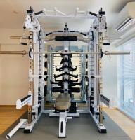 China Adjustable Pulley Leg Press Multifunction Smith Machine for Unisex Strength Training for sale