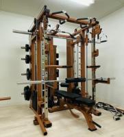 China Adjustable Pulley Leg Press Multifunction Smith Machine for Unisex Strength Training for sale