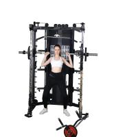 China Total Body Cage Workout Power Squat Rack Smith Machine Multi-Function Home Gym Equipment for sale