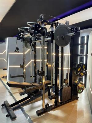 Cina Tubo in acciaio Q235 allenatore funzionale macchina Smith all-in-one per il fitness completo in vendita