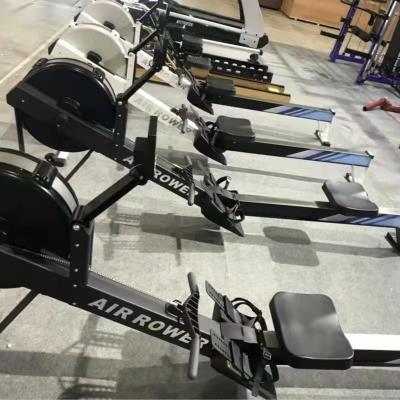 China Unisex 35kg Indoor Folding Seated Air Rowing Machine Top Choice for Cardio Workouts for sale