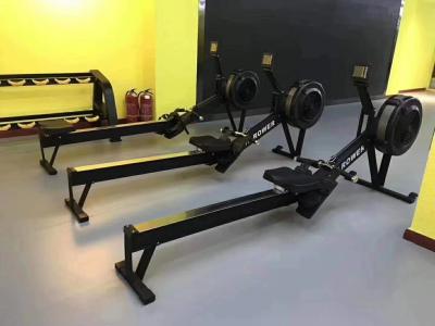 China Unisex 35kg Indoor Folding Seated Air Rowing Machine Top Choice for Cardio Workouts for sale