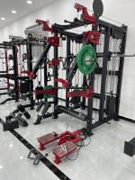 China Commercial Fitness Gym Multi-Function Smith and Squat Rack with Weight Stack Machine for sale