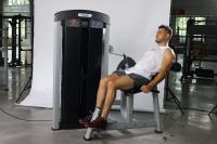 China Direct Seated Back Extension Trainer for Muscle Strength Training Pin Load Selection for sale