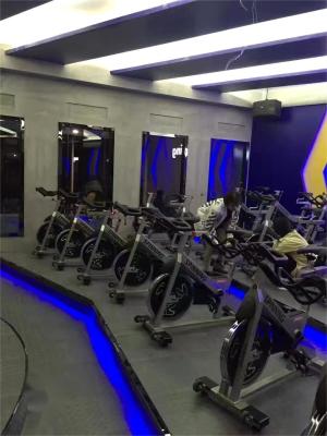 China Aerobic Training Indoor Spinning Bike mit Magnetwiderstand und Bodybuilding Funktion zu verkaufen