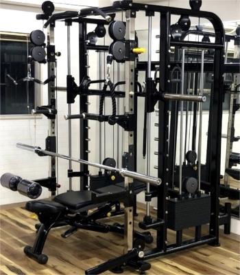 Cina Equipaggiamento per allenamenti di body building gabbia di potenza multifunzionale per la pressione di curl per le gambe del petto in vendita