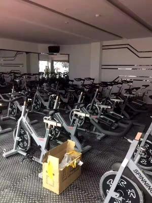 China Aço de duas camadas de revestimento de pó eletrostático de superfície de bicicleta interior para exercício cardiovascular à venda