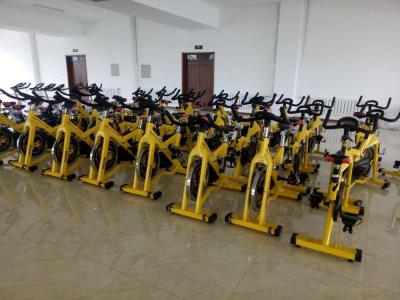 China Aço de duas camadas de revestimento de pó eletrostático de superfície de bicicleta interior para exercício cardiovascular à venda