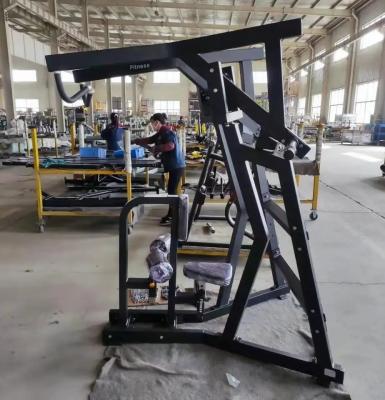 Cina Attrezzatura per allenamento con caricatore medio sollevamento laterale e tiro laterale con sedile regolabile in vendita