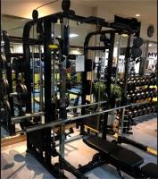 China Body Building Excercise Equipment Cage Squat Rack with Multi Function Cables Crossover for sale