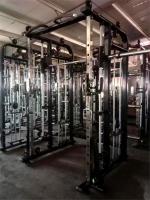 China Body Building Excercise Equipment Cage Squat Rack with Multi Function Cables Crossover for sale