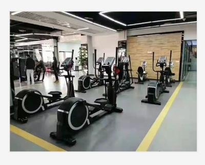 Cina Opzionale Cornice selezionabile Colore Manuale Cross Trainer Bicicleta ellittica per fitness indoor in vendita