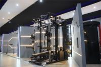 China Strength Training Multi Functional Smith Machine with Weight Stack Cable Crossover Machine for sale