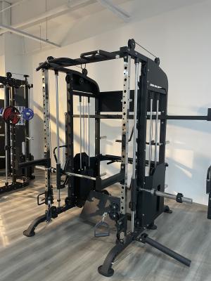 Cina Attrezzature per palestra 3d Smith Machine con Leg Press Gym Center Colore opzionale selezionabile in vendita