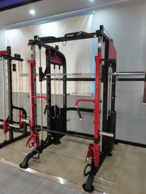 Cina Attrezzature per palestra 3d Smith Machine con Leg Press Gym Center Colore opzionale selezionabile in vendita
