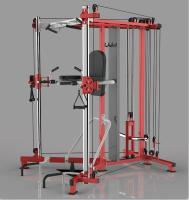 China Functional Trainer Comprehensive Training Cable Crossover Multifunction Smith Machine for sale