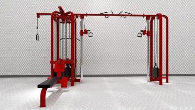 Cina Macchina per allenamento con cavo di forza Gym Multi Station Gym Machine con puleggia regolabile in vendita