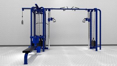 Cina Macchina per allenamento con cavo di forza Gym Multi Station Gym Machine con puleggia regolabile in vendita