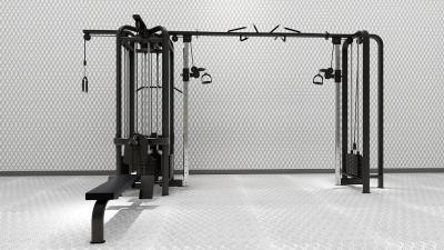 Cina Macchina per allenamento con cavo di forza Gym Multi Station Gym Machine con puleggia regolabile in vendita